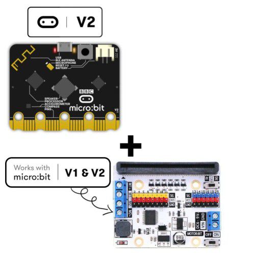 motor:bit Expansion Board for micro:bit Bundles