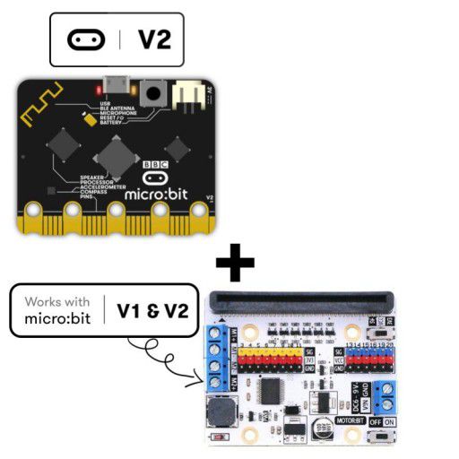 motor:bit Expansion Board for micro:bit Bundles