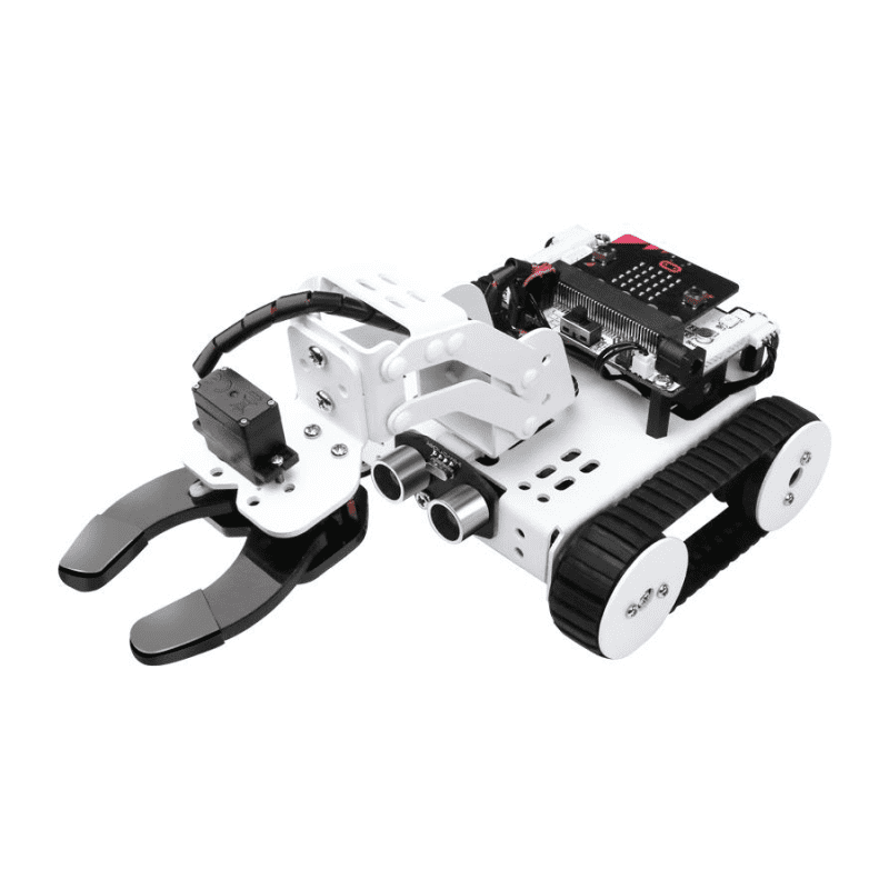 Qtruck Tank Mobile Robot with Gripper for micro:bit Bundle