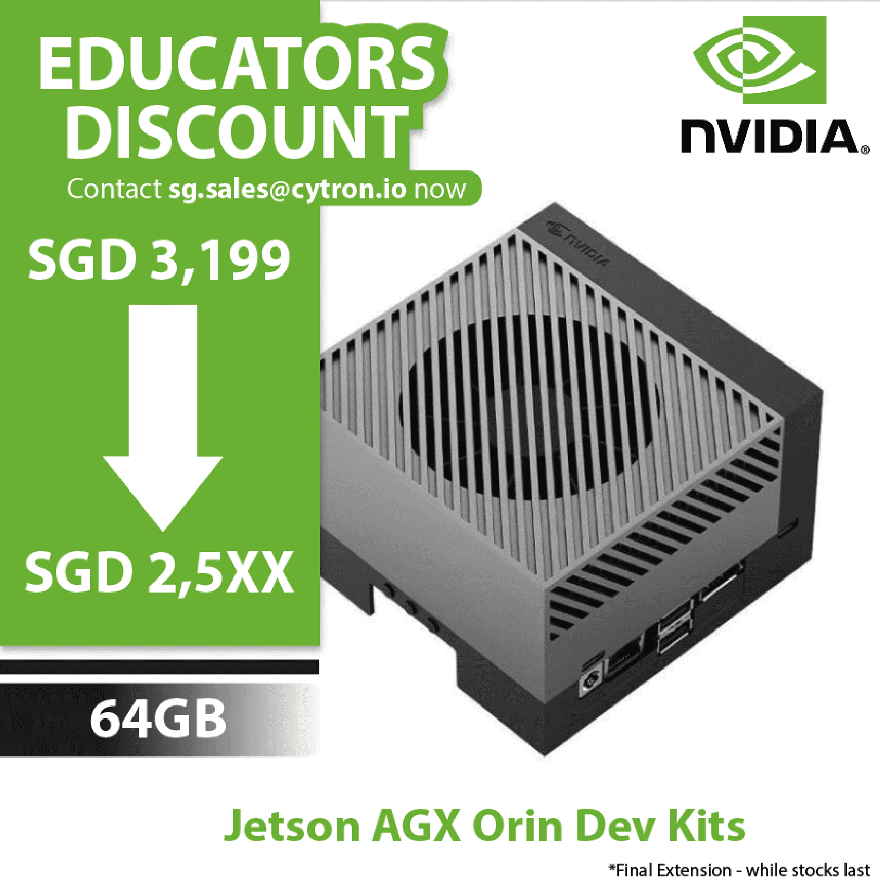 NVIDIA Jetson AGX Orin Dev Kit and Bundles