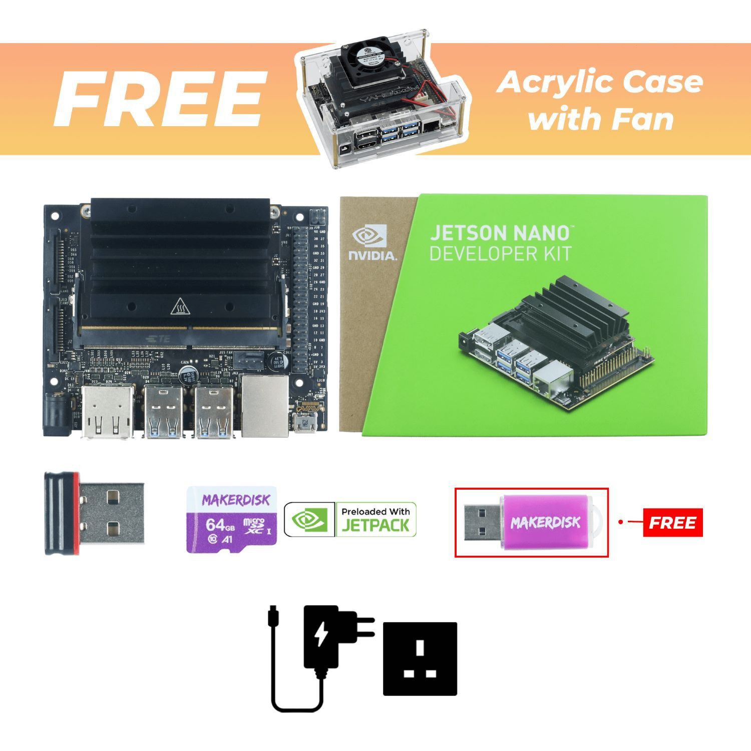 Official NVidia Jetson Nano B01 Kits