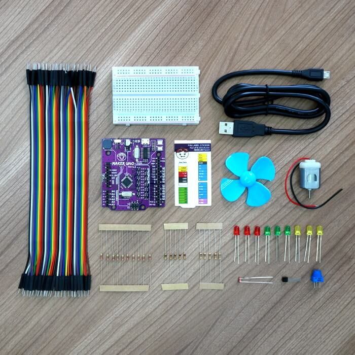 Maker Uno Edu Kit Arduino Compatible