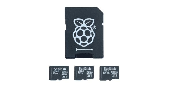 Official MicroSD Card Preloaded with Raspberry Pi OS