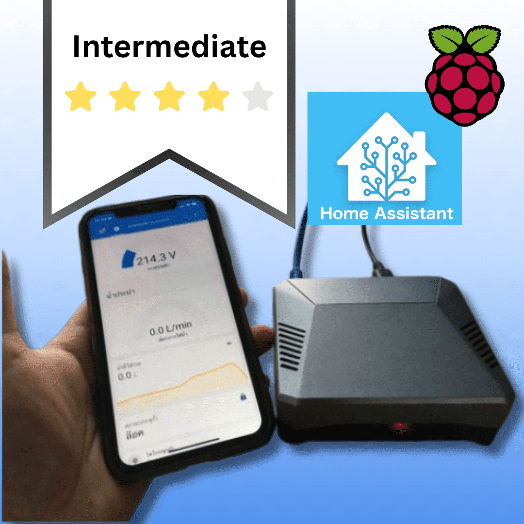 Smart Home Server Kit - Using Raspberry Pi & Home Assistant