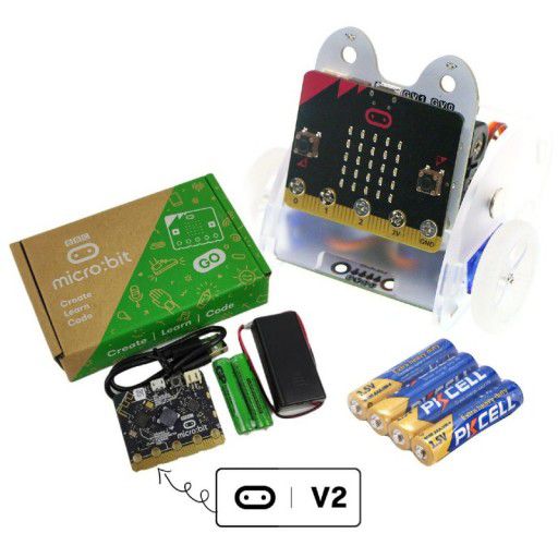 Ring:bit Car v2 for micro:bit (with micro:bit V2 Go Bundle)