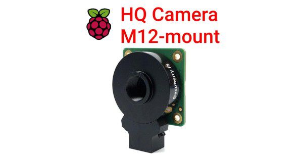 Official Raspberry Pi HQ Camera M12 and Lenses