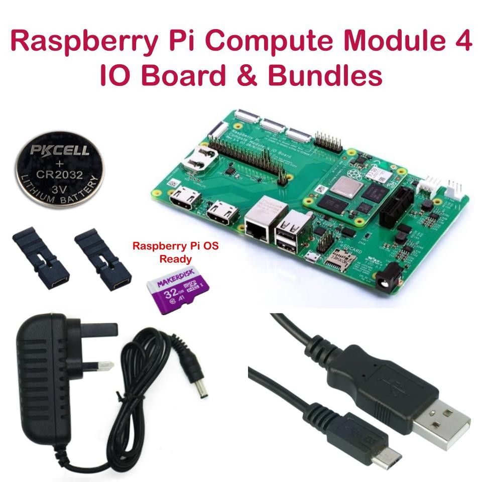Raspberry Pi CM4 IO Board and Bundles