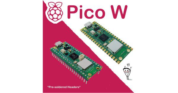 Raspberry Pi Pico Wireless - SMD or Pre-soldered Headers