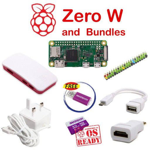 Raspberry Pi Zero W and Bundles