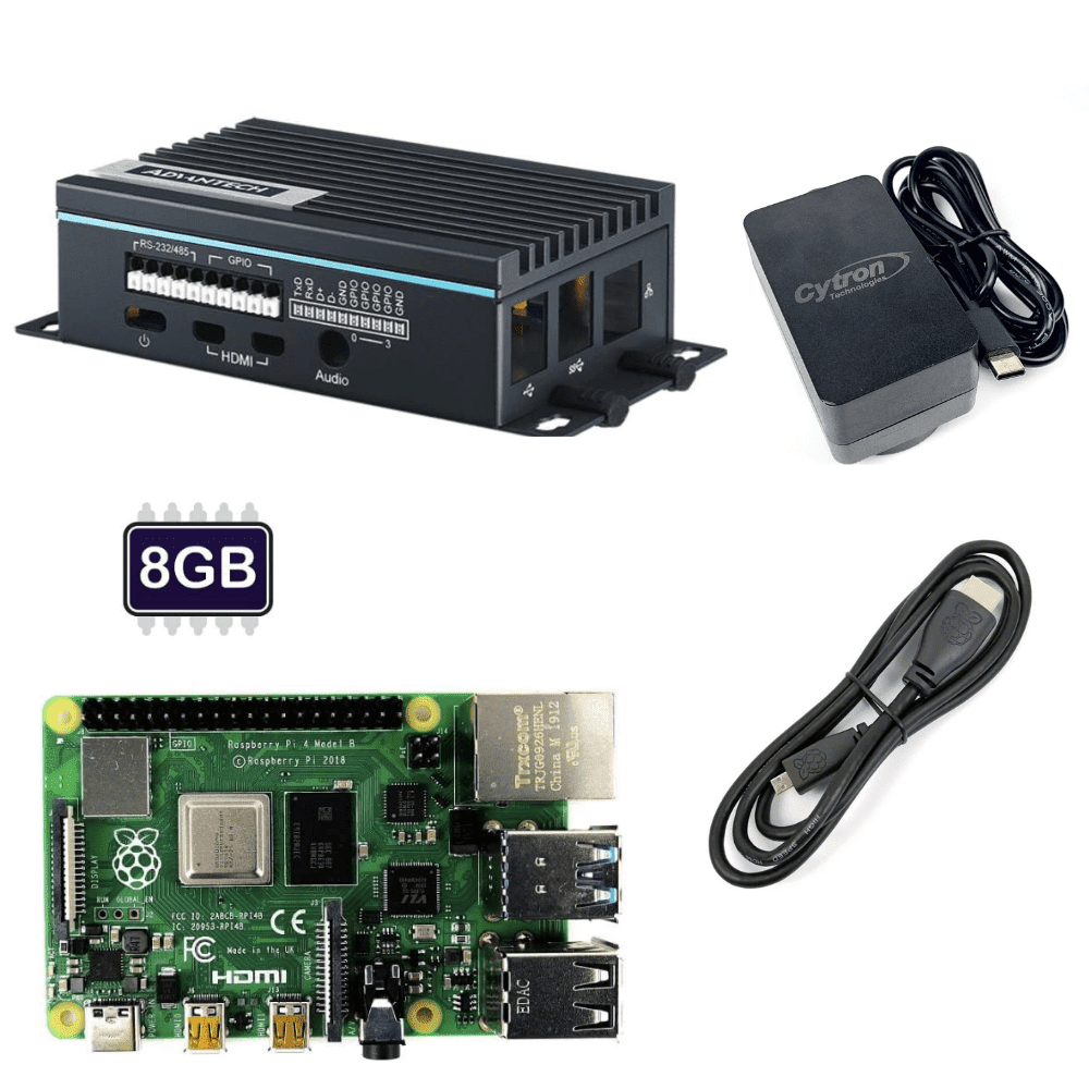 Raspberry Pi 4 Model B Industrial Gateway Kit