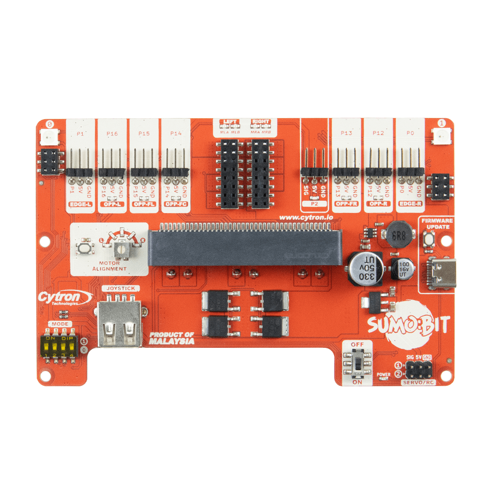 SUMO:BIT - Sumo Robot Expansion Board for micro:bit