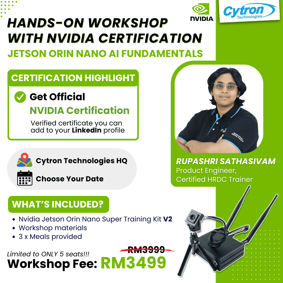 Jetson Orin Nano Ai Fundamentals Hands On Workshop With Nvidia Certification 16 October 2025
