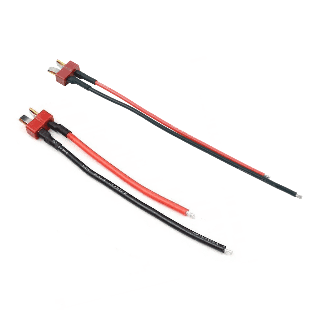 Dean T LiPo Battery Male Connector - 15cm