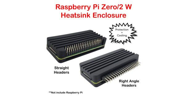 Raspberry Pi Zero/2 W Heatsink Enclosure