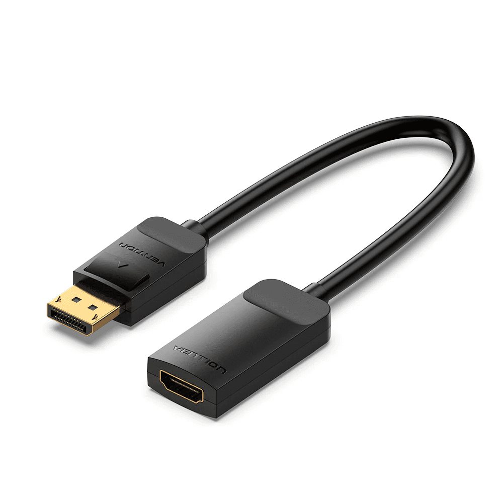 DisplayPort to Standard HDMI A/Female Adapter - 15cm