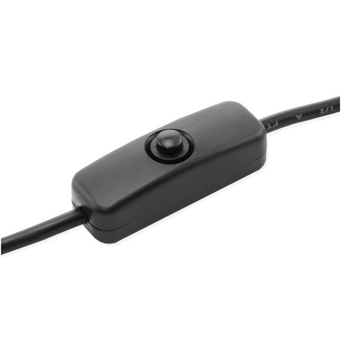 USB Micro B Cable with On/Off Switch