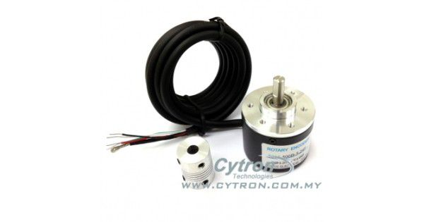 Rotary Encoder C/W Coupling (500 PPR)