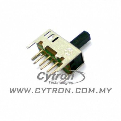 Slide Switch PCB 6 pin (Silver)