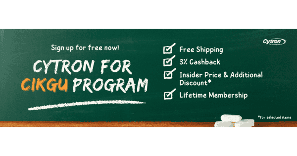 Cytron for Cikgu (Educators) Program - Cytron.io