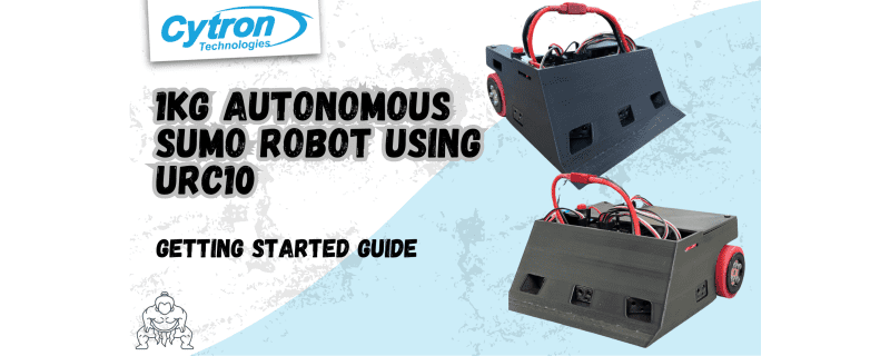1kg Autonomous Sumo Robot Starter Kit User Guide Using Urc10