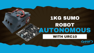 Let's Program our Autonomous 1KG Sumo Robot using URC10