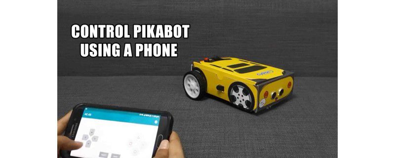 Control PikaBot Using a Phone Through Bluetooth