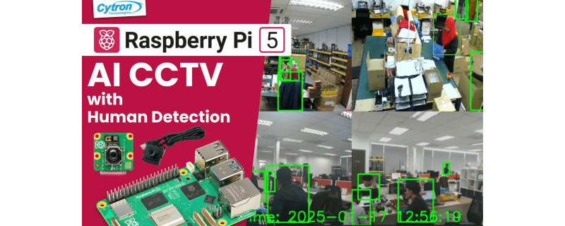 AI CCTV with Raspberry Pi 5 | Human Detection CCTV