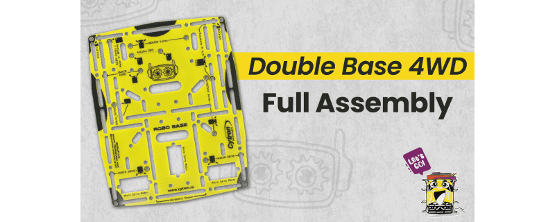 Double Base 4WD Full Assembly (Robo Base)