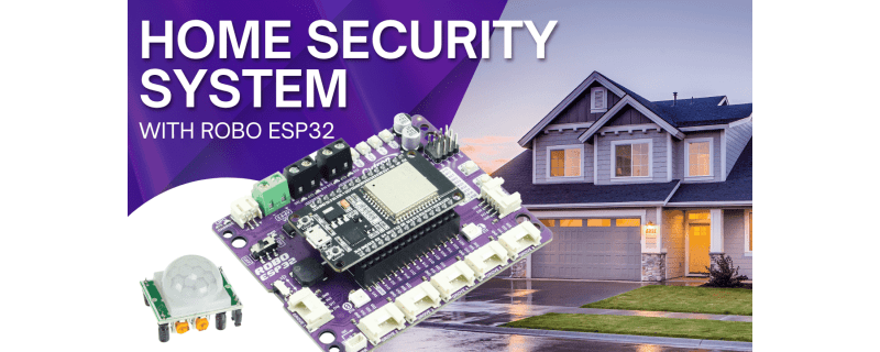 Create your own Home Security System with ESP32 using PIR Motion Sensor!