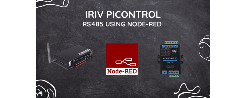 IRIV PiControl - RS485 Using Node-RED