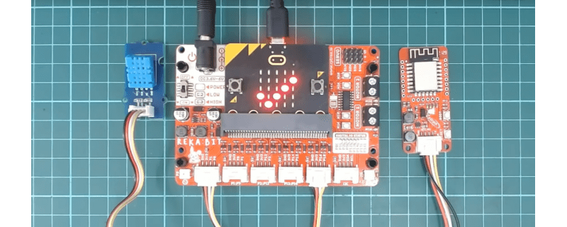 Send Temperature and Humidity Data To ThingSpeak Using micro:bit