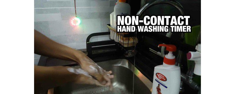 Non-Contact Hand Washing Timer Using Maker UNO