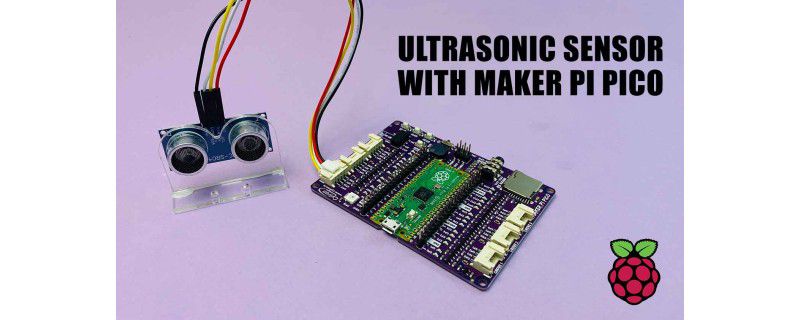 Ultrasonic HC-SR04P Using Raspberry Pi Pico