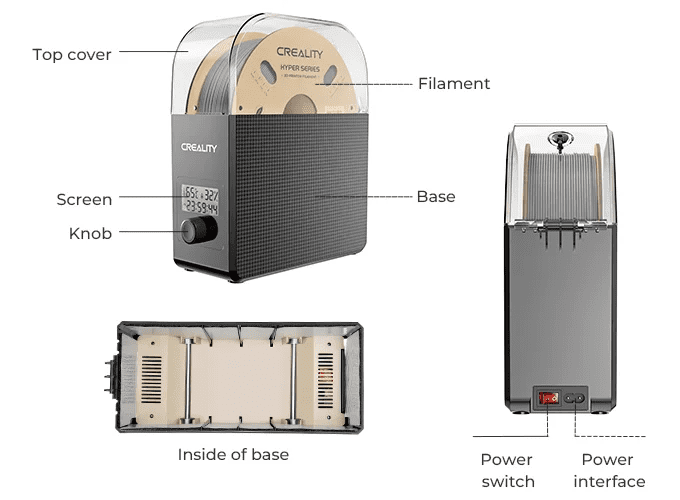 Creality Filament Dry Box 2.0
