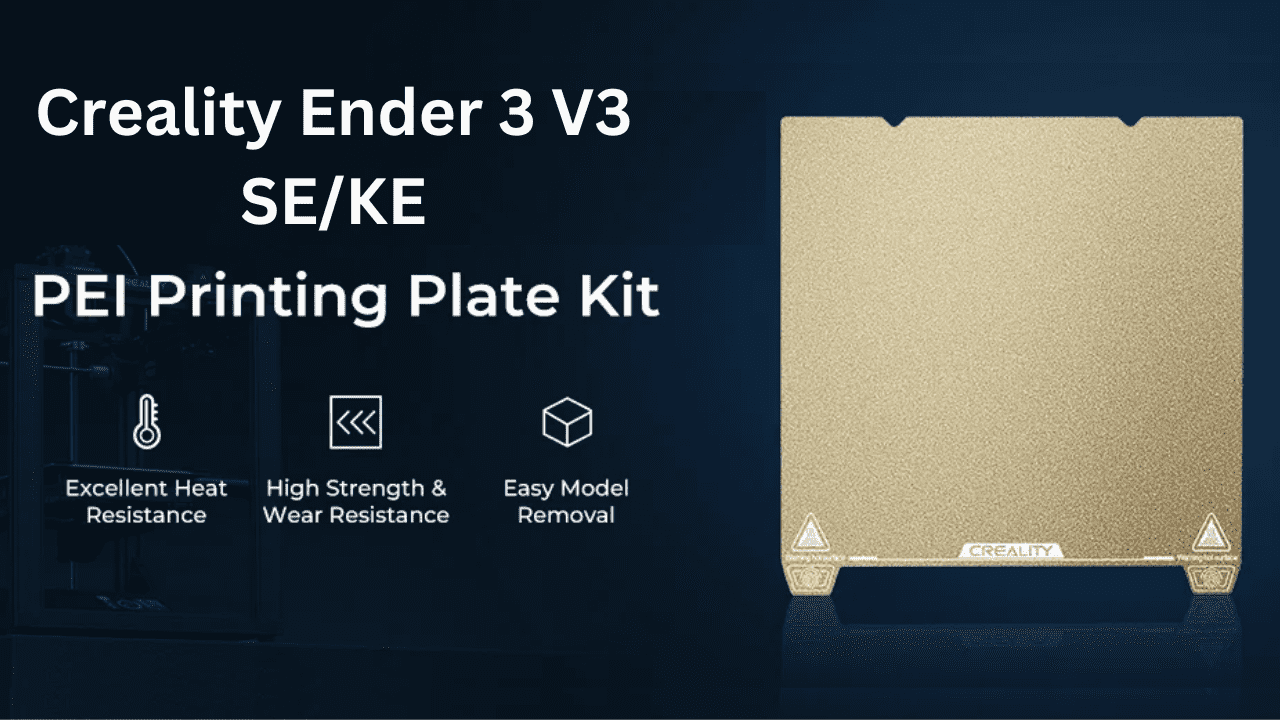 Creality Spring Steel Platform Plate Kit for Ender-3 V3 SE