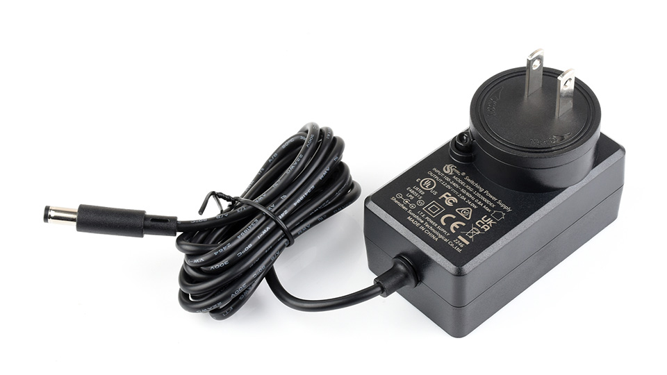 Adapter 12V 2A 5.5mmx2.1mm DC Barrel - US Plug