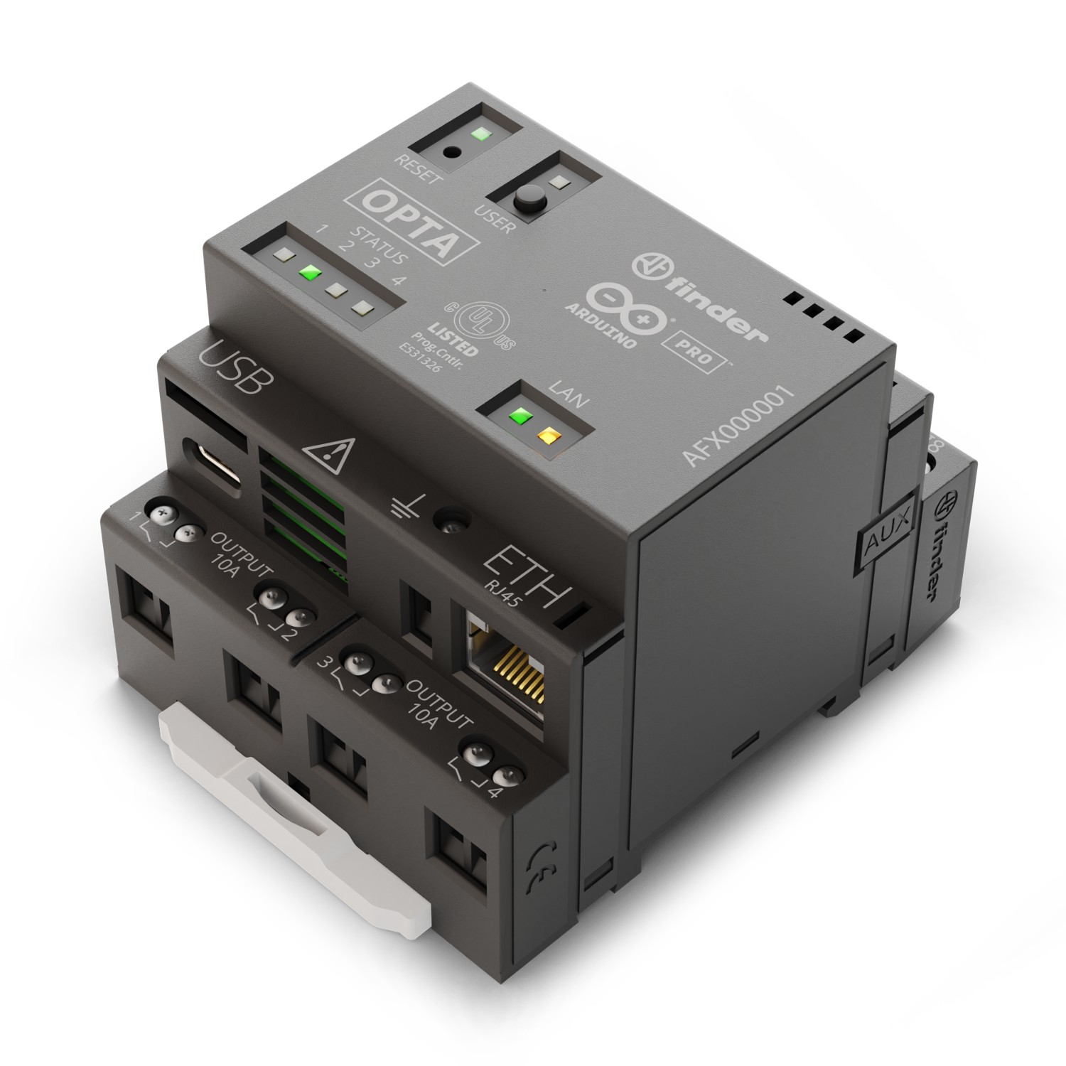Arduino Opta Microplc With Industry Iot Capabilities With Additional Rs485