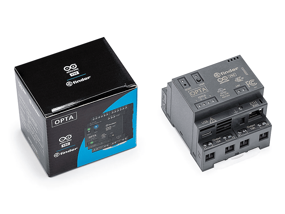 Arduino Opta Microplc With Industry Iot Capabilities Ethernet And Usb C