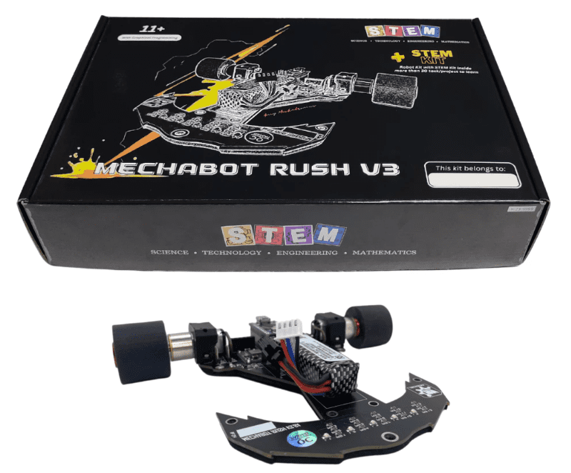 Mechabot Rush V3 Line Tracer Robot for STEM Education