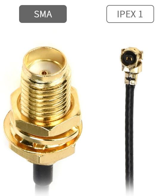 4G High Gain SMA Antenna with IPEX 1 Cable