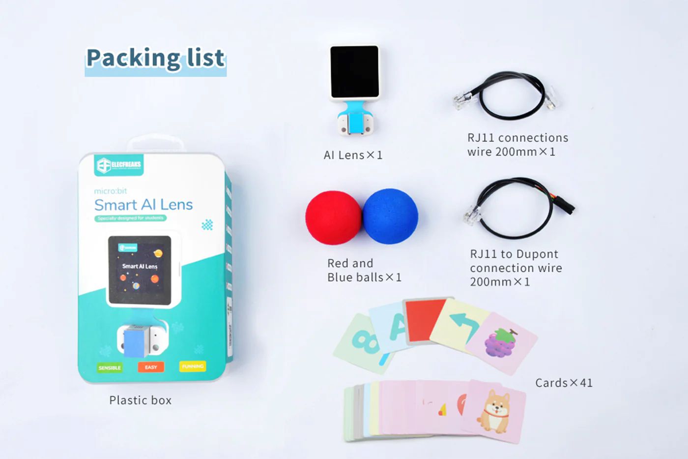 micro:bit AI Smart Lens Kit