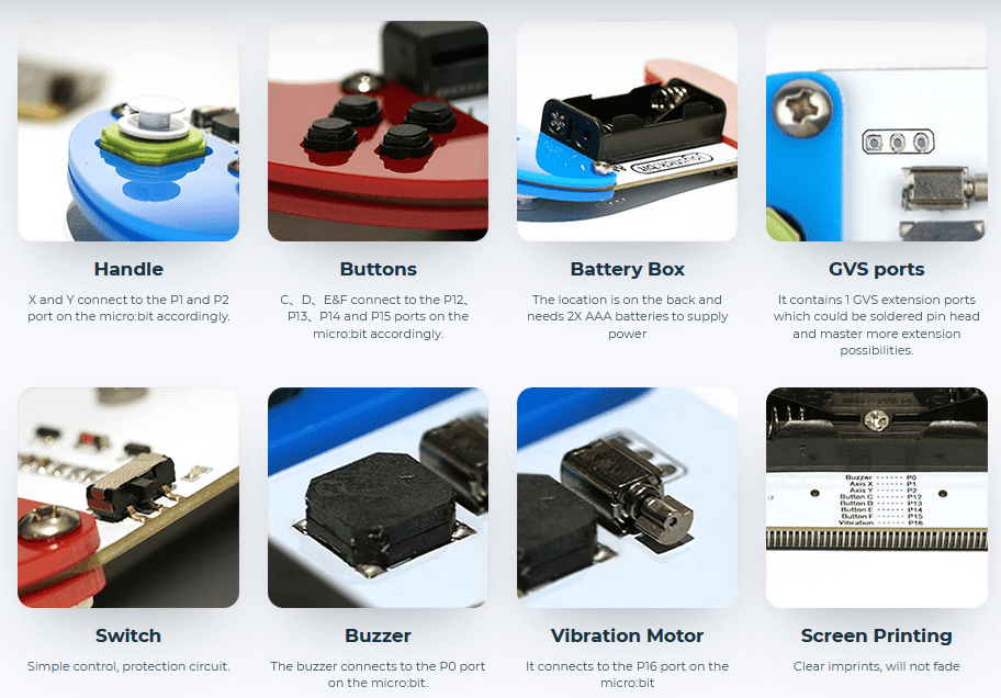 Joystick:bit V2 Kit for micro:bit