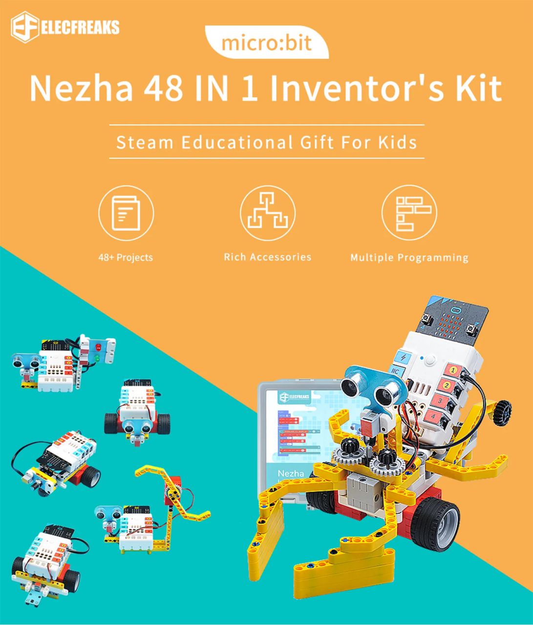 NEZHA Inventor kit without micro:bit