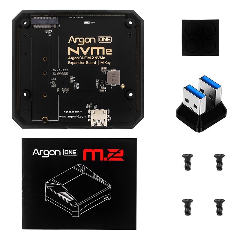 Argon One M.2 NVMe Base with M.2 NVMe SSD Kits