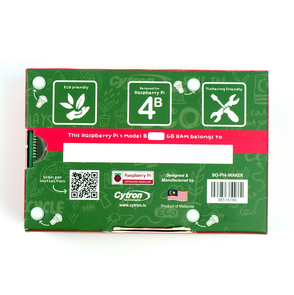 Environmentally Friendly Maker Box with Cooling Fan and Kits