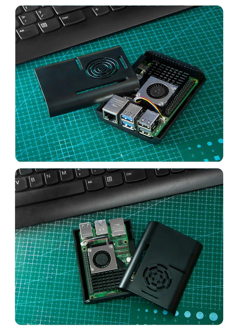 ABS Case for Raspberry Pi 5