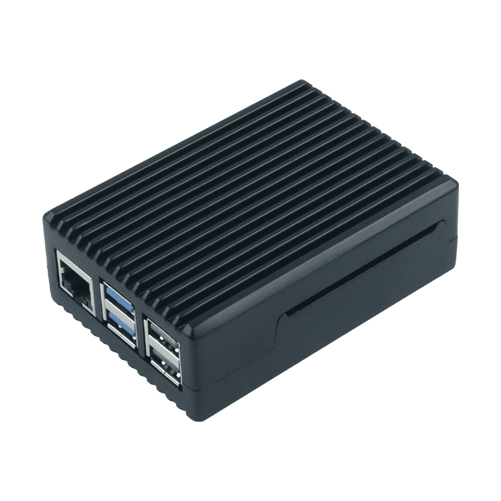 Fully Enclosed Aluminum Fanless Case for Raspberry Pi 5