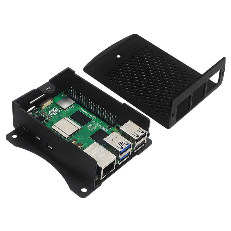 Aluminum Case with VESA Bracket for Raspberry Pi 5