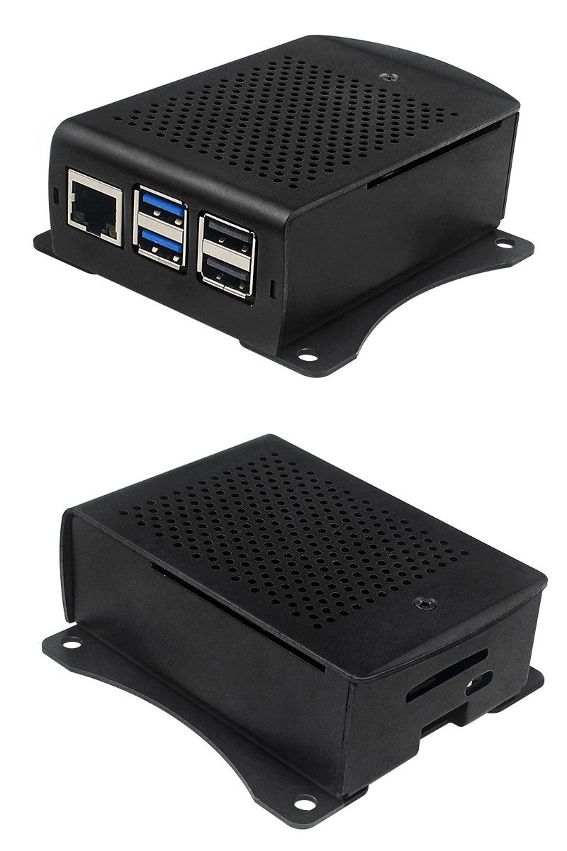Aluminum Case with VESA Bracket for Raspberry Pi 5