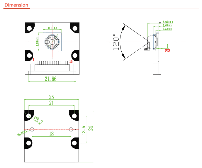 RDK X5 Camera Module RS800W – Amicus Engineering